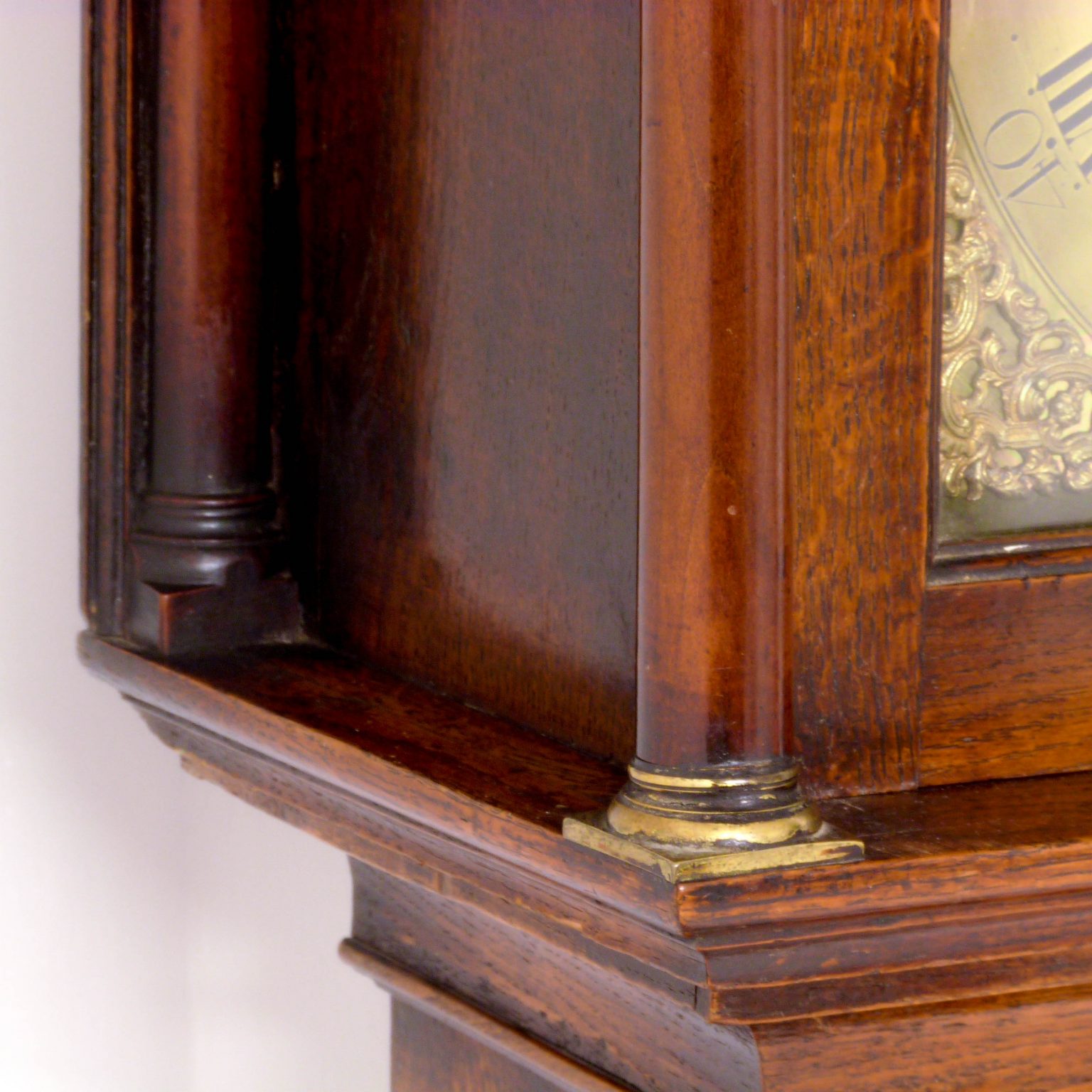 #18th Century Oak Longcase Clock - witchantiques.com