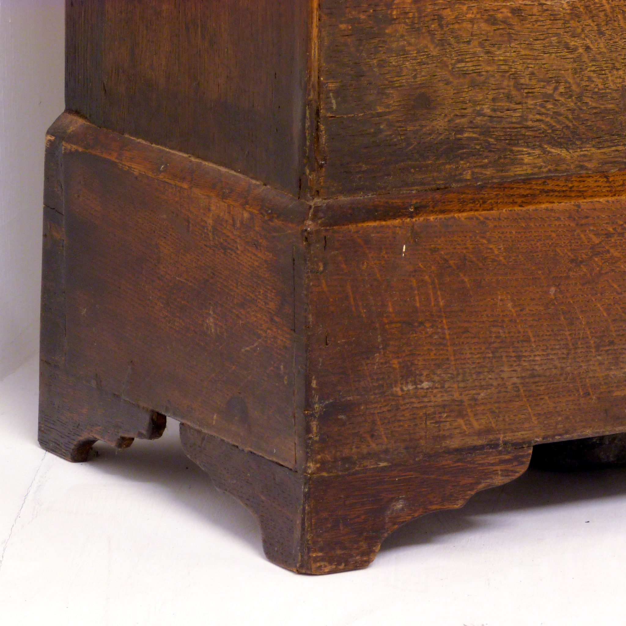 #18th Century Oak Longcase Clock - witchantiques.com