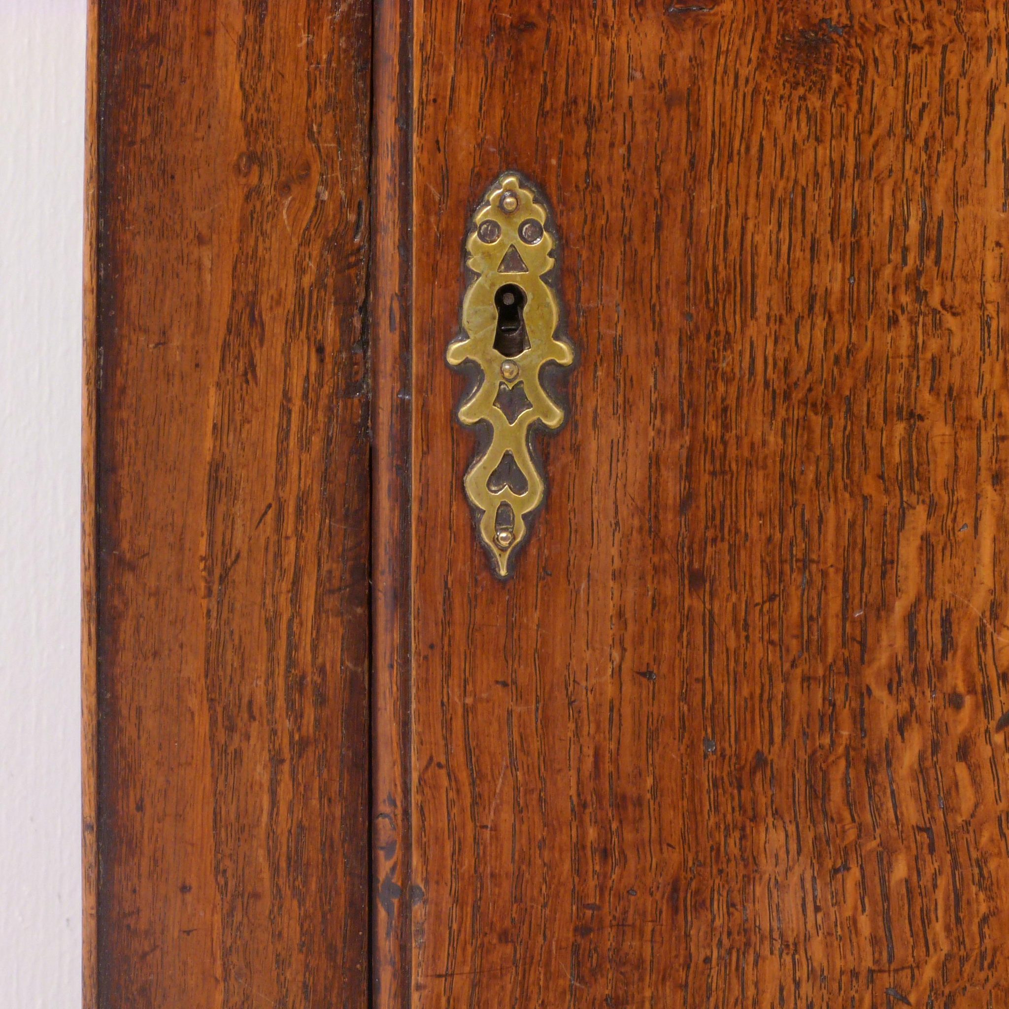 #18th Century Oak Longcase Clock - witchantiques.com