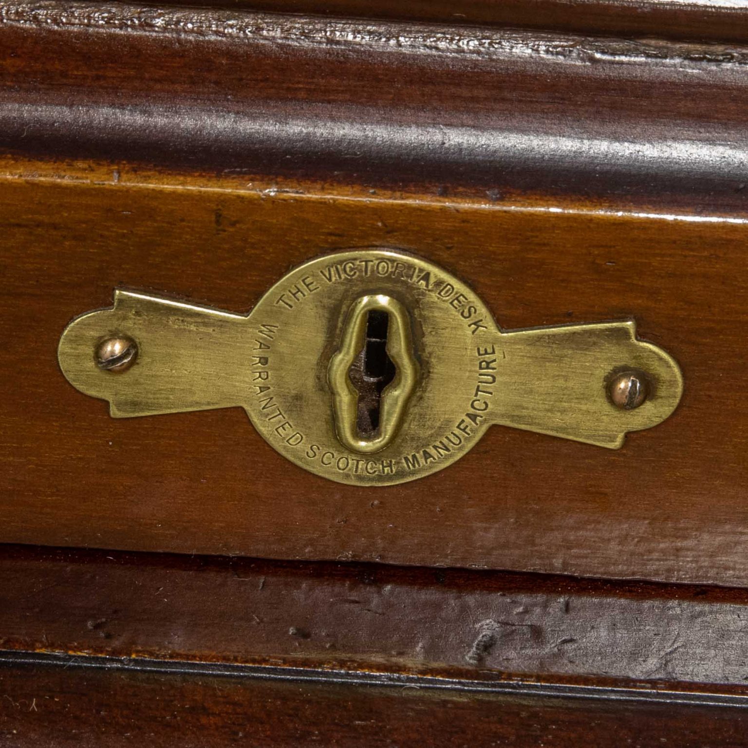 Scotch Mahogany Roll Top Desk - witchantiques.com