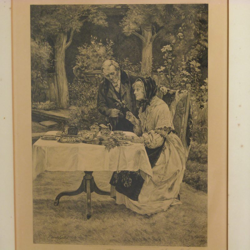 #James Dobie After Walter Dendy Sadler Signed Remarque Proof Engraving ...