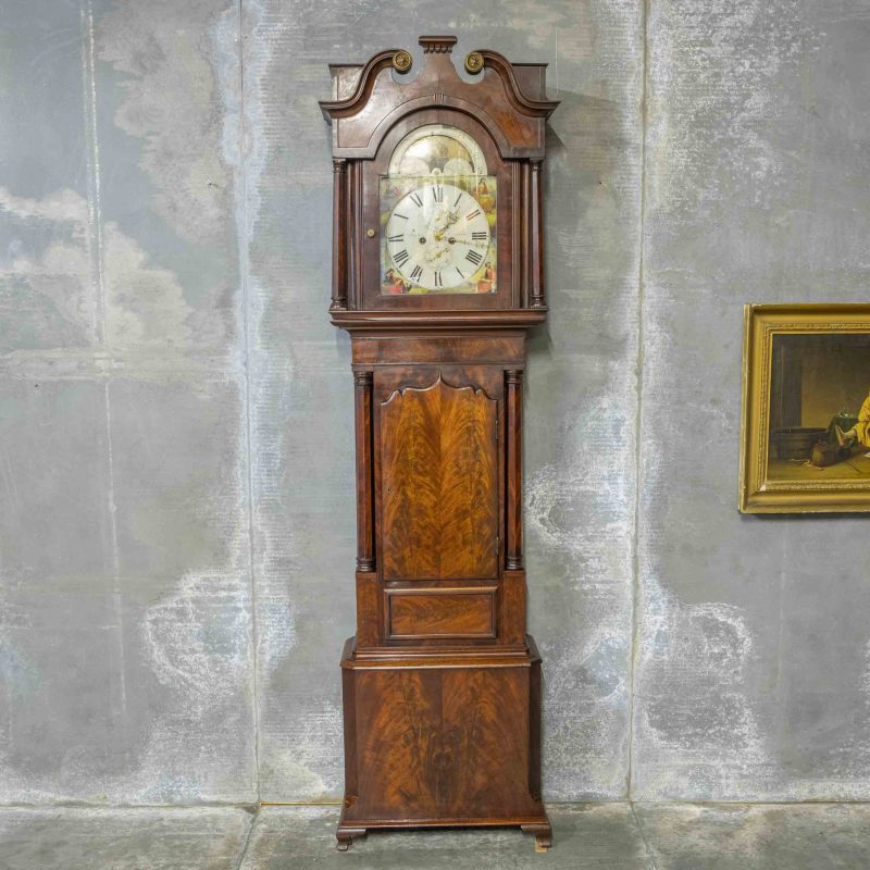 #Georgian Longcase Clock - witchantiques.com