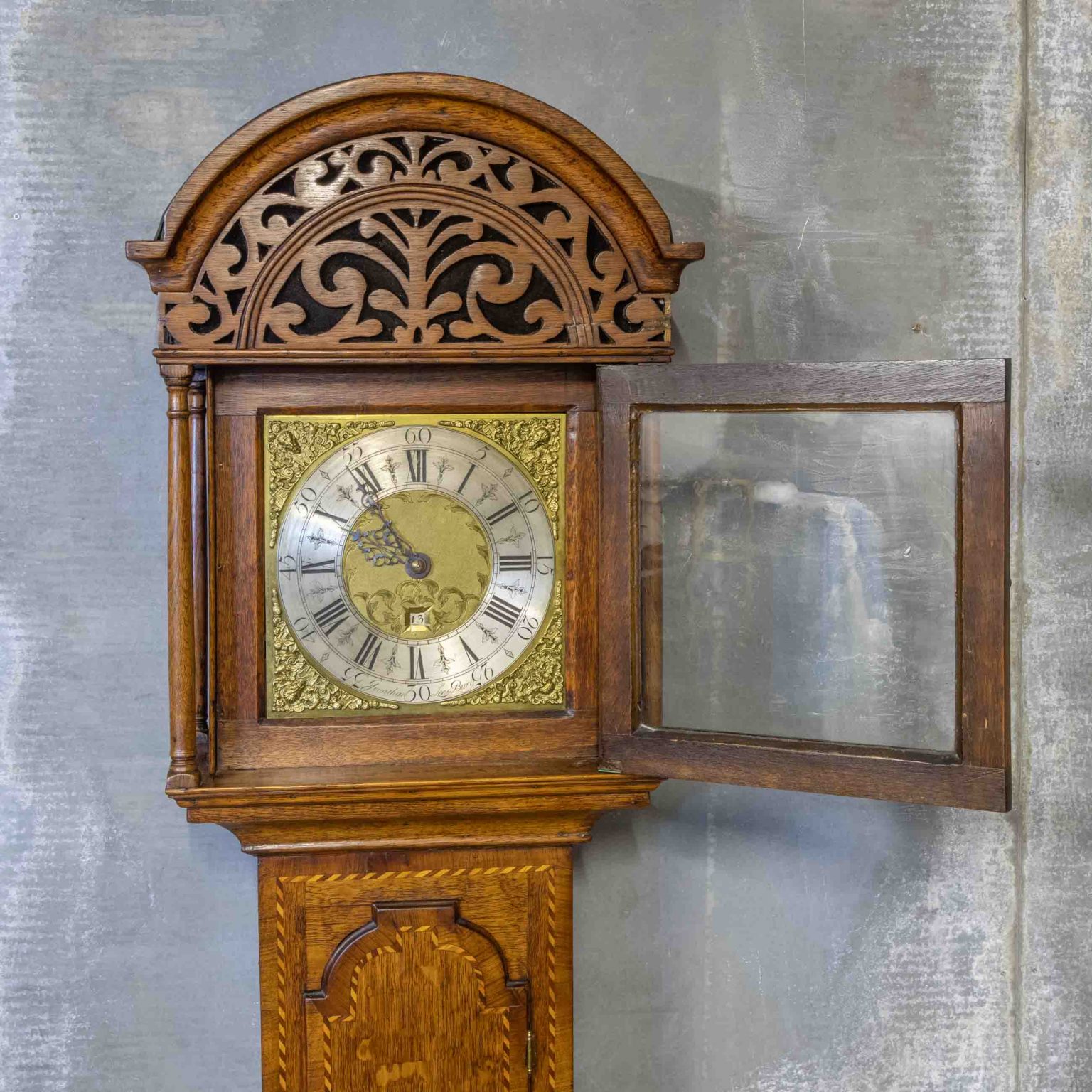 #Georgian Longcase Clock - witchantiques.com
