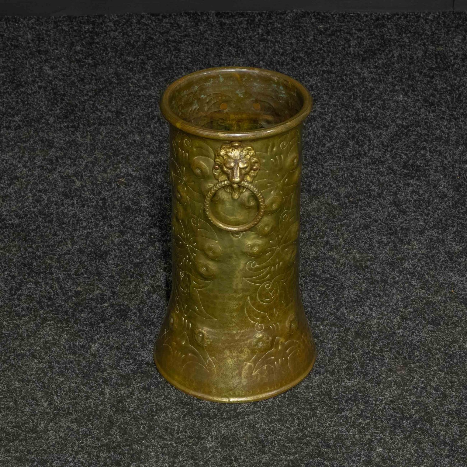 #Victorian Brass Stick Stand - witchantiques.com