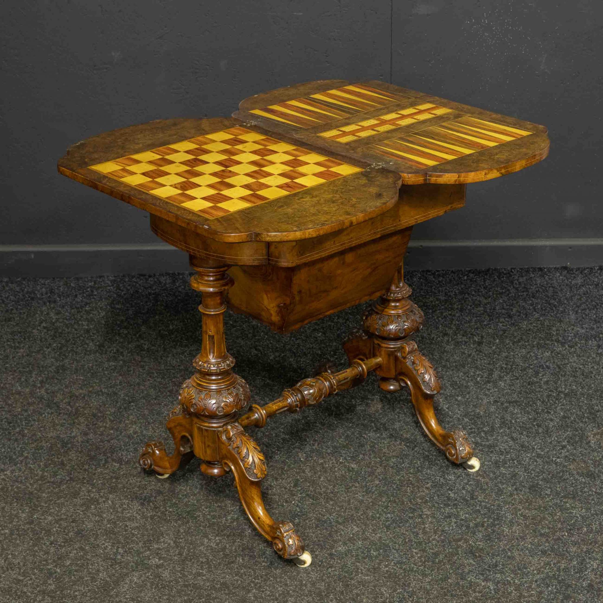 Victorian Games/Sewing Table - witchantiques.com