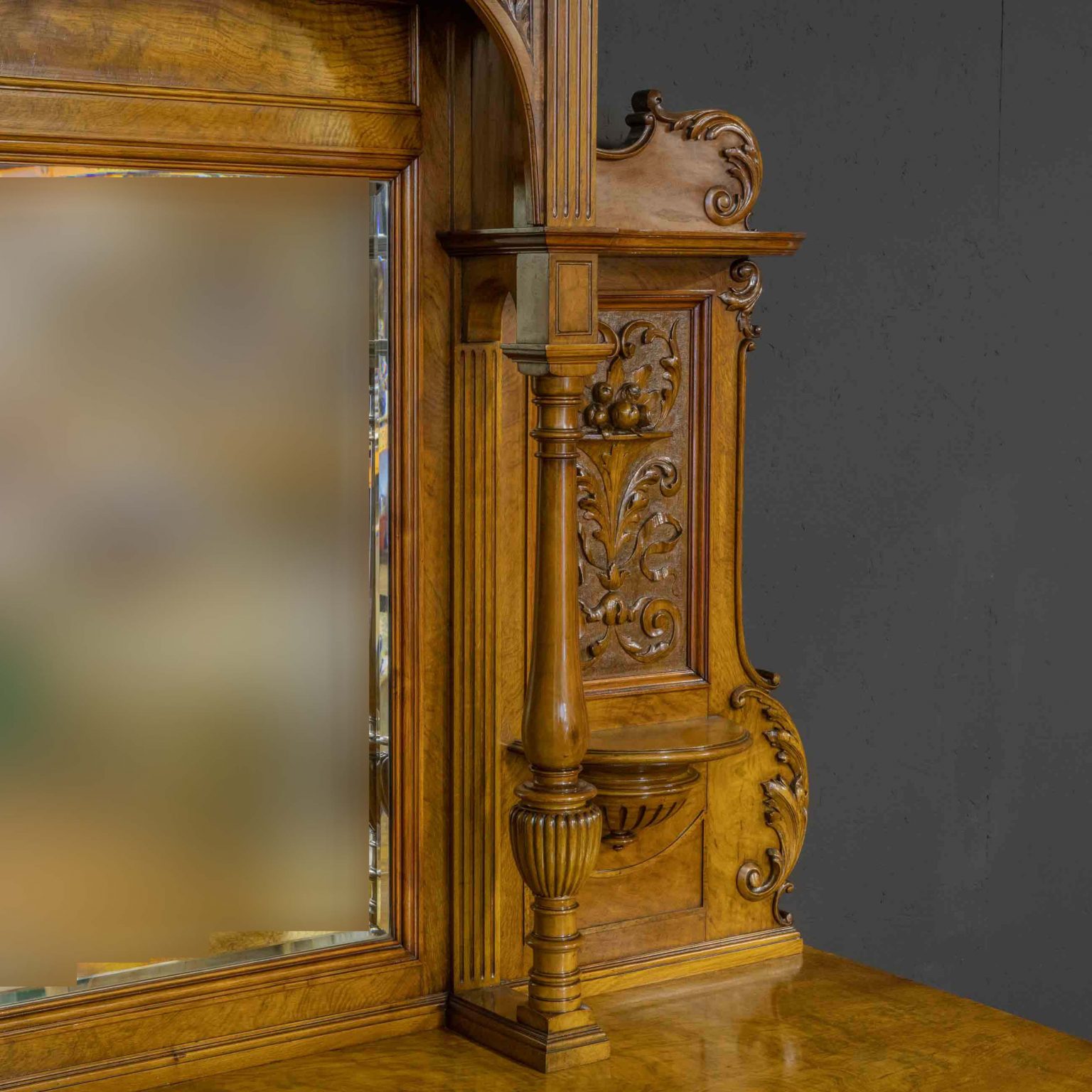 Victorian Oak Sideboard - witchantiques.com - Credenzas, Dressers ...